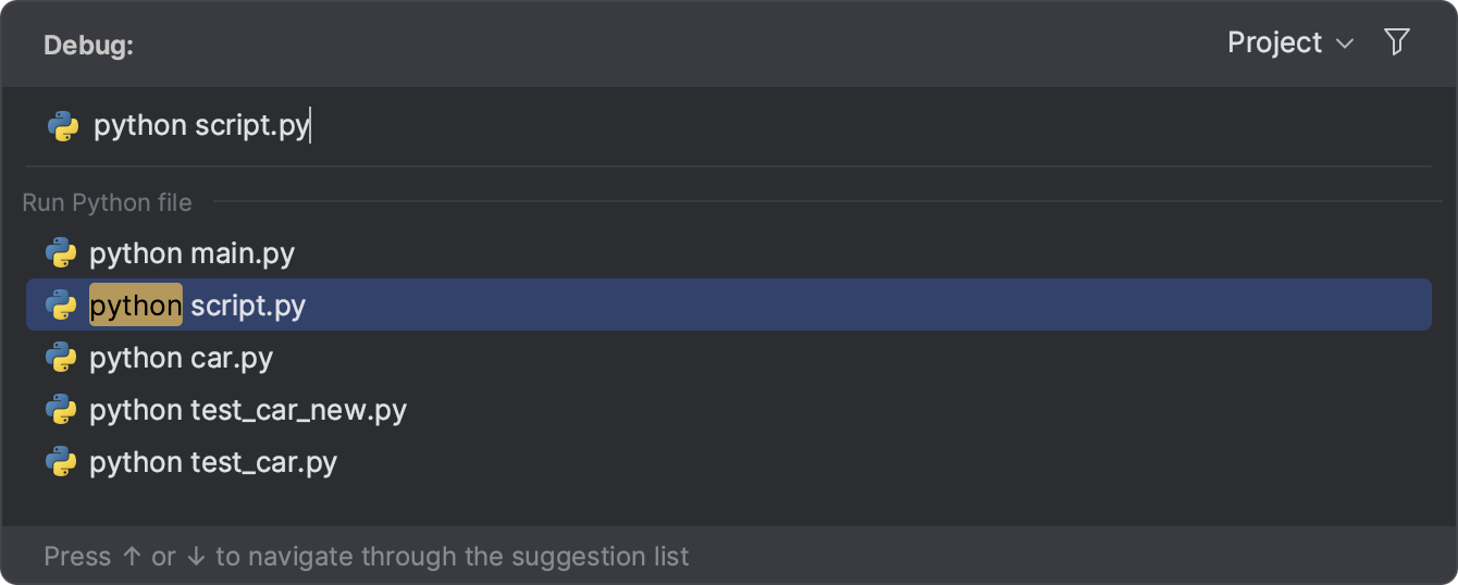 Run anything | PyCharm Documentation