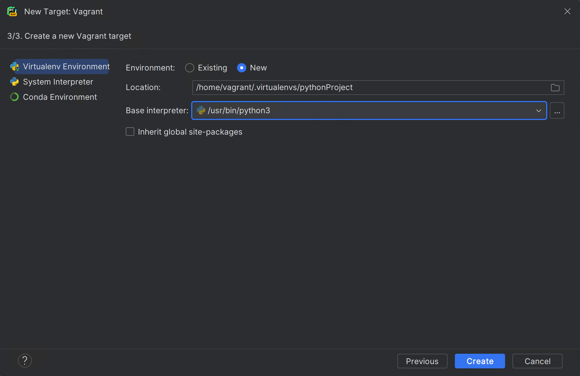 Configure a Python interpreter | PyCharm Documentation