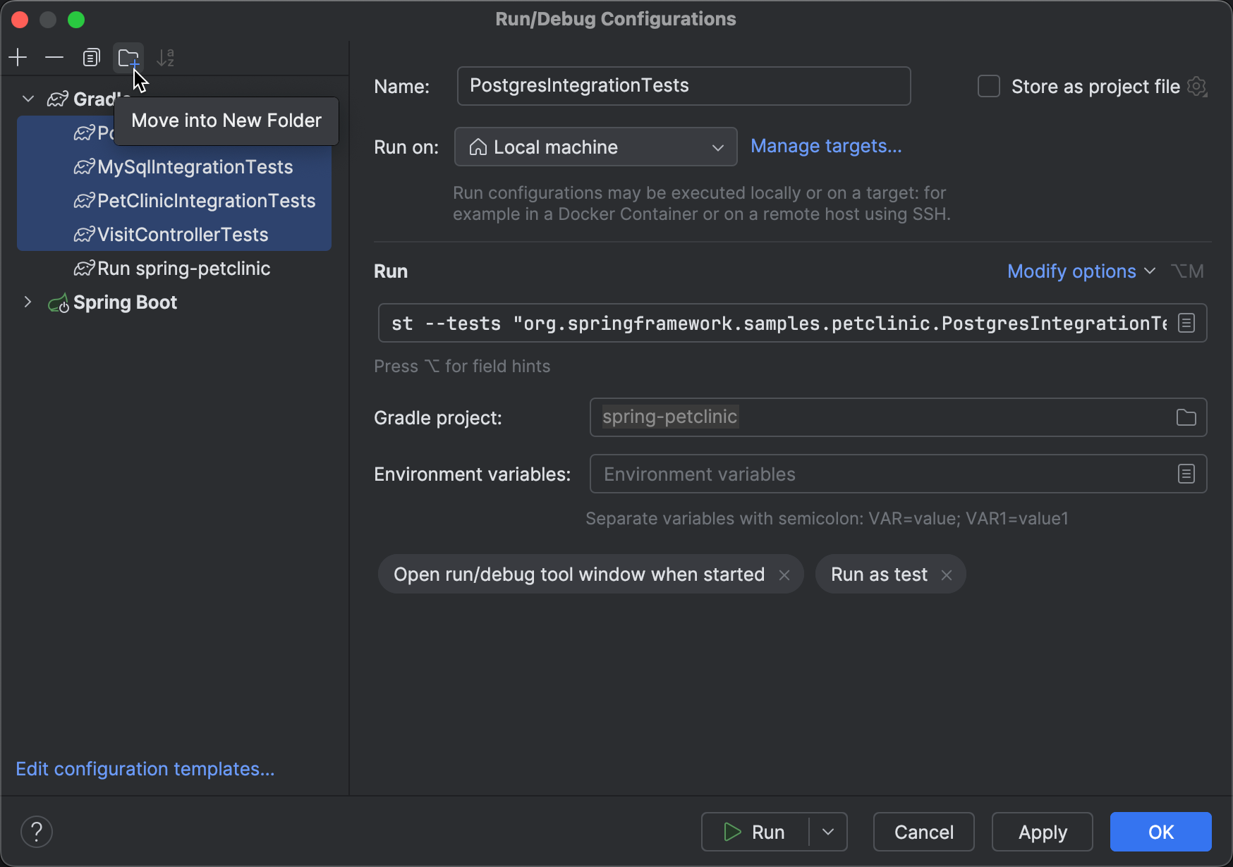 Run Debug Configurations Intellij Idea Documentation