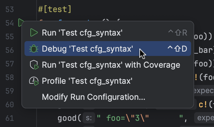 Rust | CLion Documentation