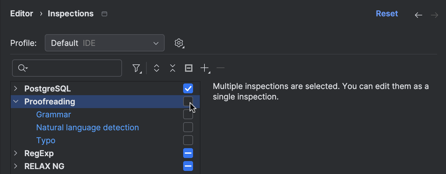 Disable and suppress inspections | RustRover Documentation