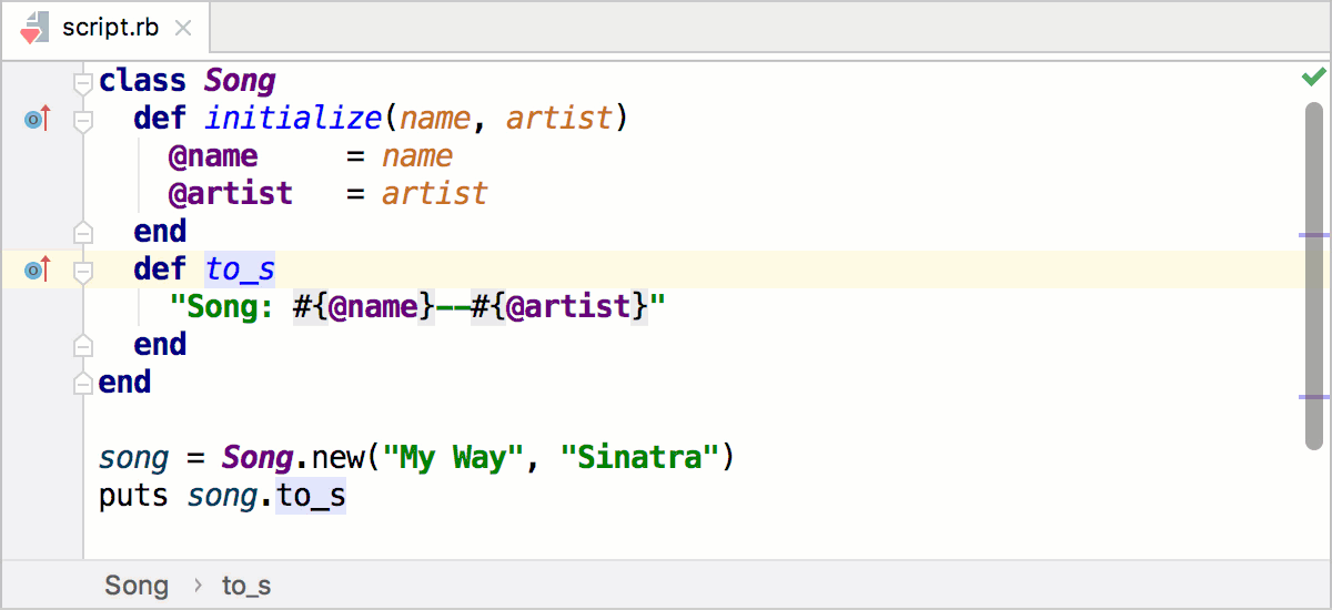 Rename refactorings | RubyMine Documentation