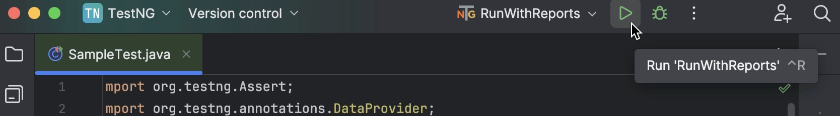TestNG | IntelliJ IDEA Documentation