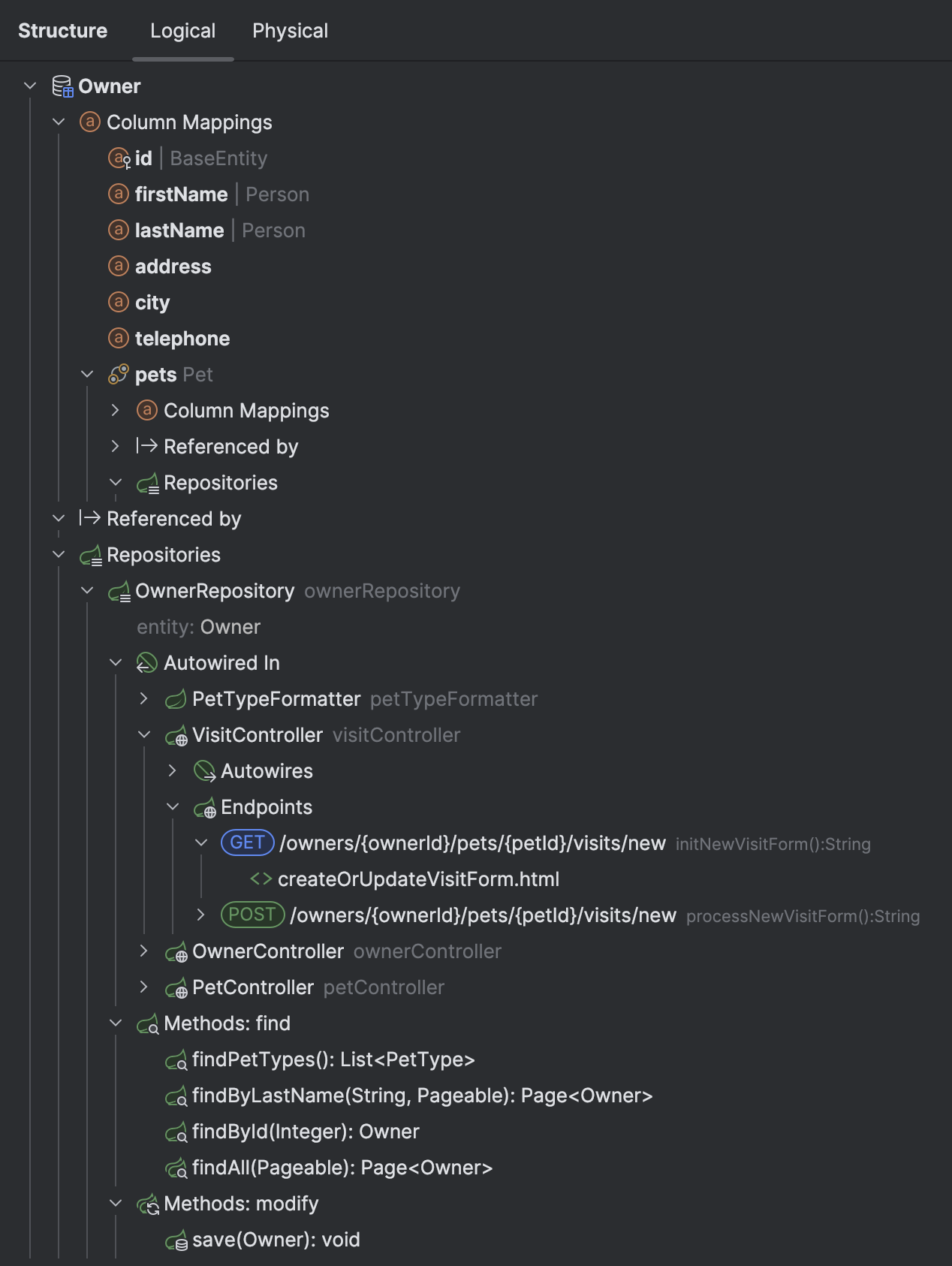 File structure | IntelliJ IDEA Documentation