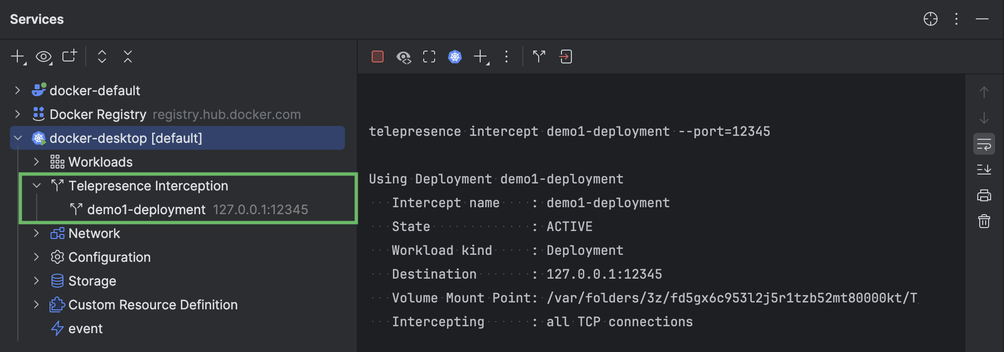 Remote debugging using Telepresence | IntelliJ IDEA Documentation