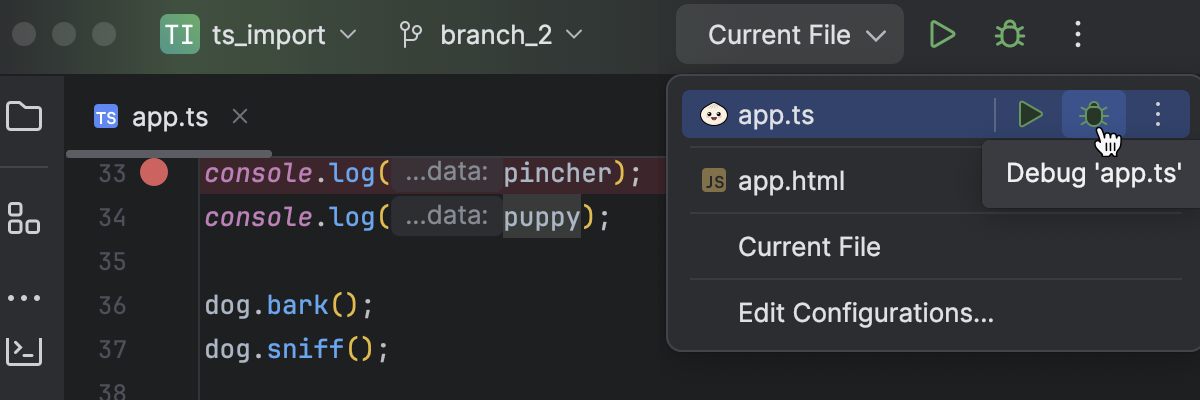 Bun | WebStorm Documentation