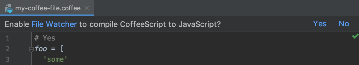 File Watchers | CLion Documentation