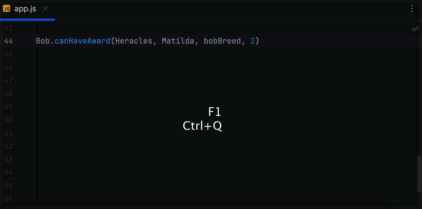 JavaScript documentation look-up | PyCharm Documentation