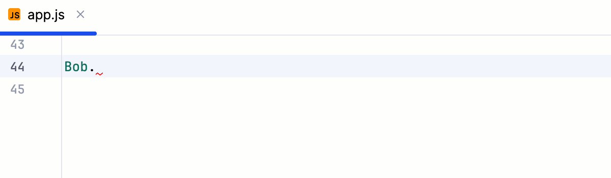 Viewing method parameter information | WebStorm Documentation