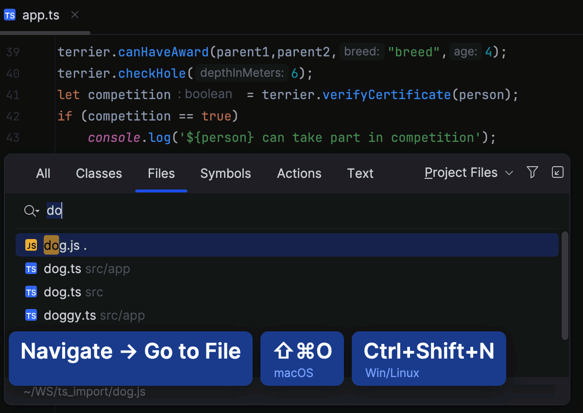 Presentation Assistant | WebStorm Documentation