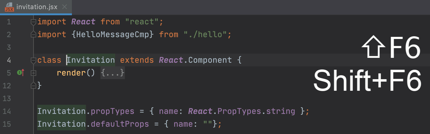 React | IntelliJ IDEA Documentation