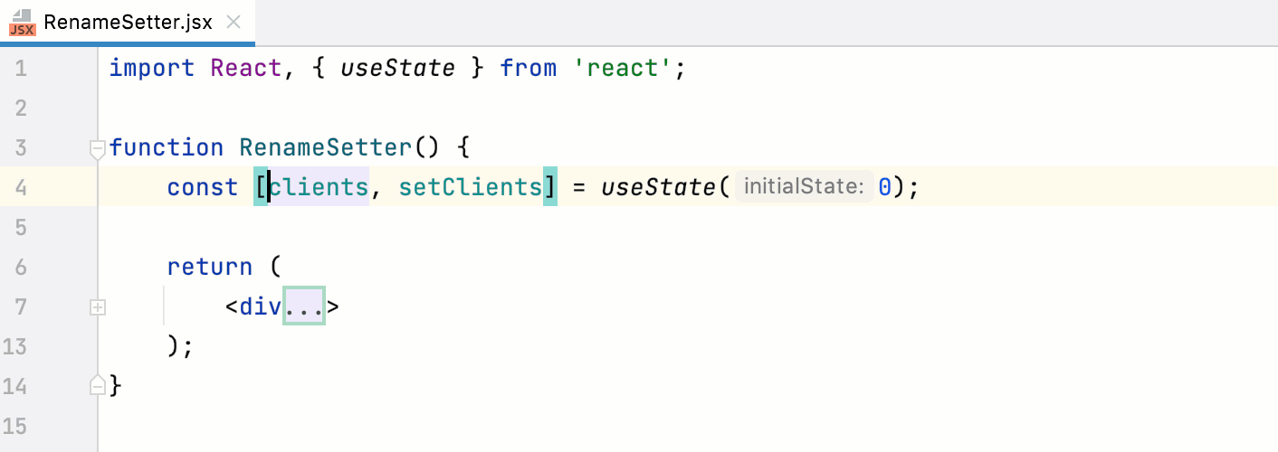 React | IntelliJ IDEA Documentation