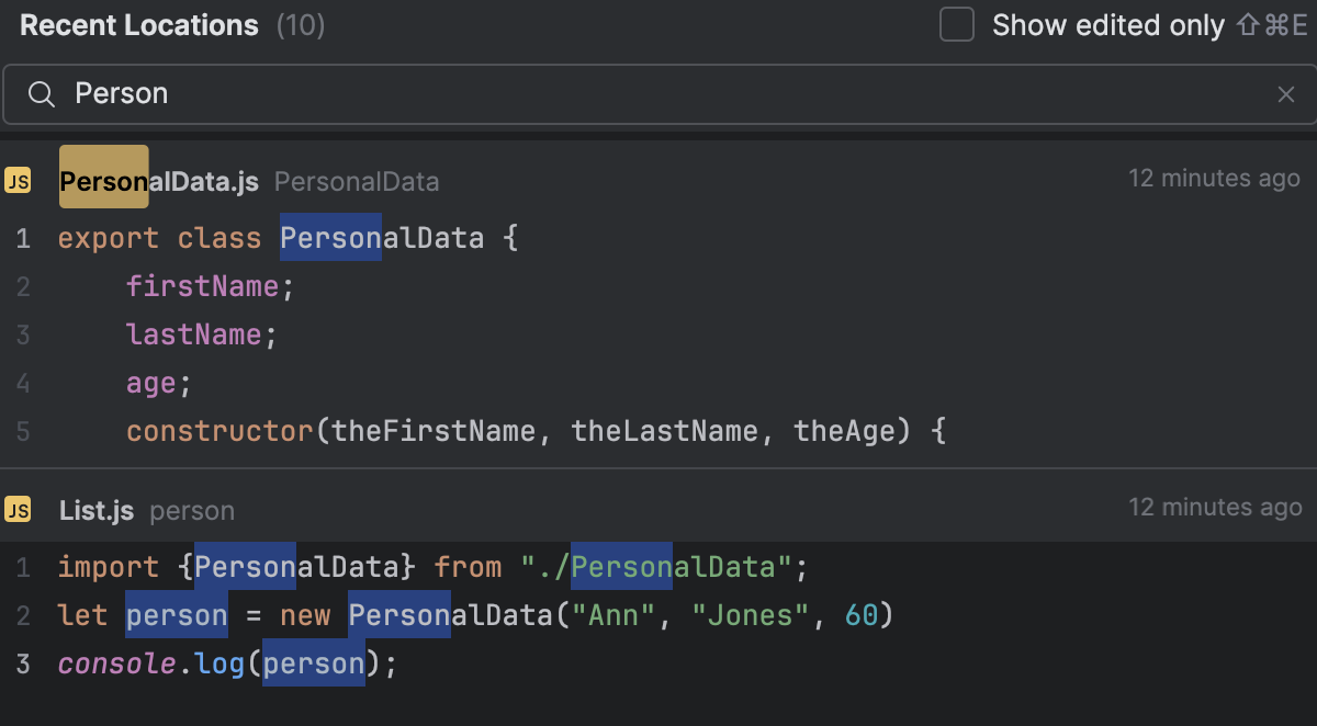 Source Code Navigation Webstorm Documentation