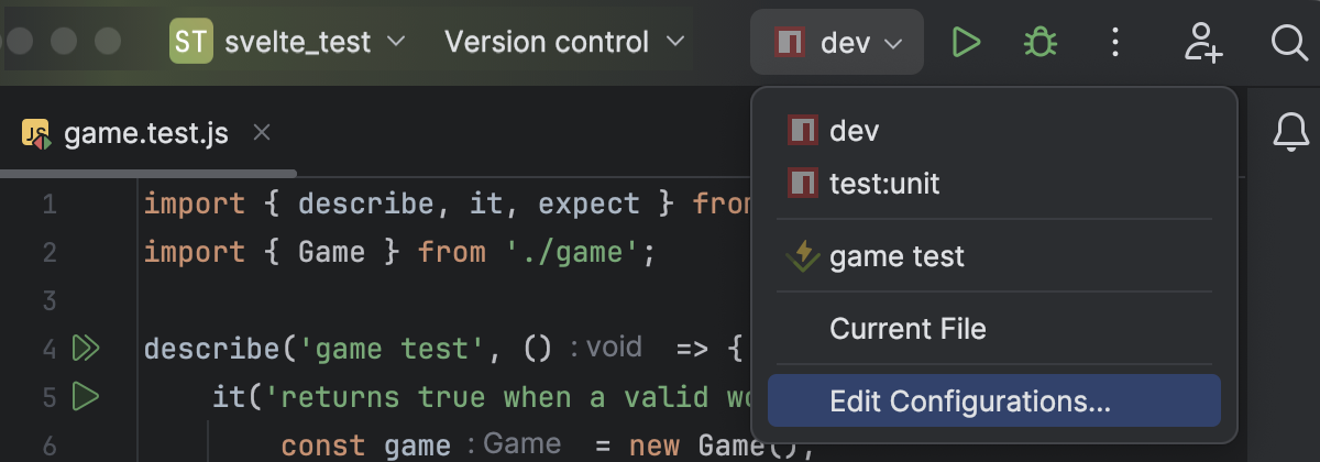 Run tests | WebStorm Documentation