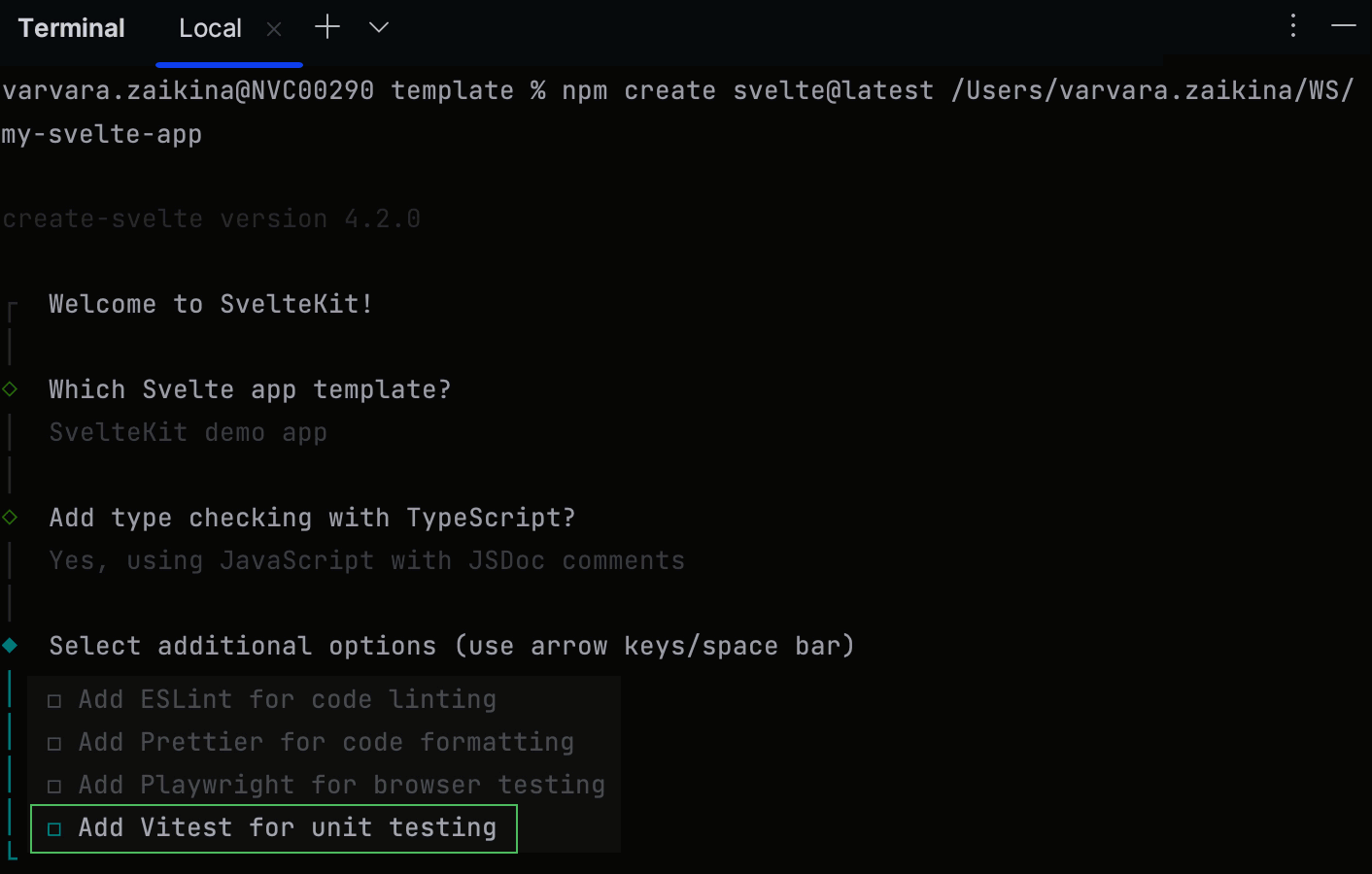 Svelte | WebStorm Documentation
