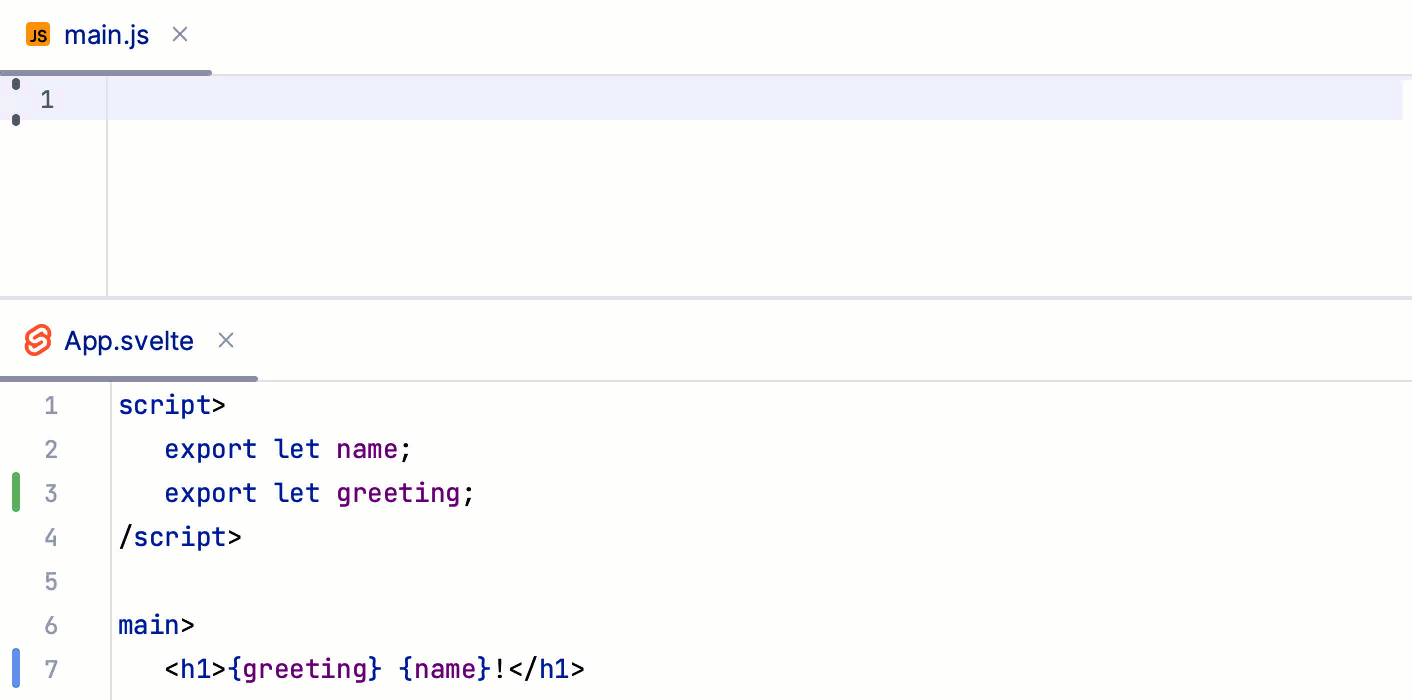 Svelte | WebStorm Documentation