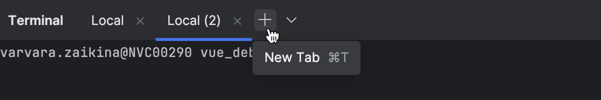 Terminal | WebStorm Documentation