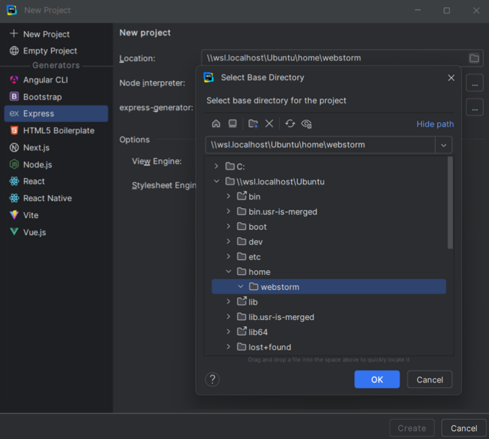 WSL | WebStorm Documentation