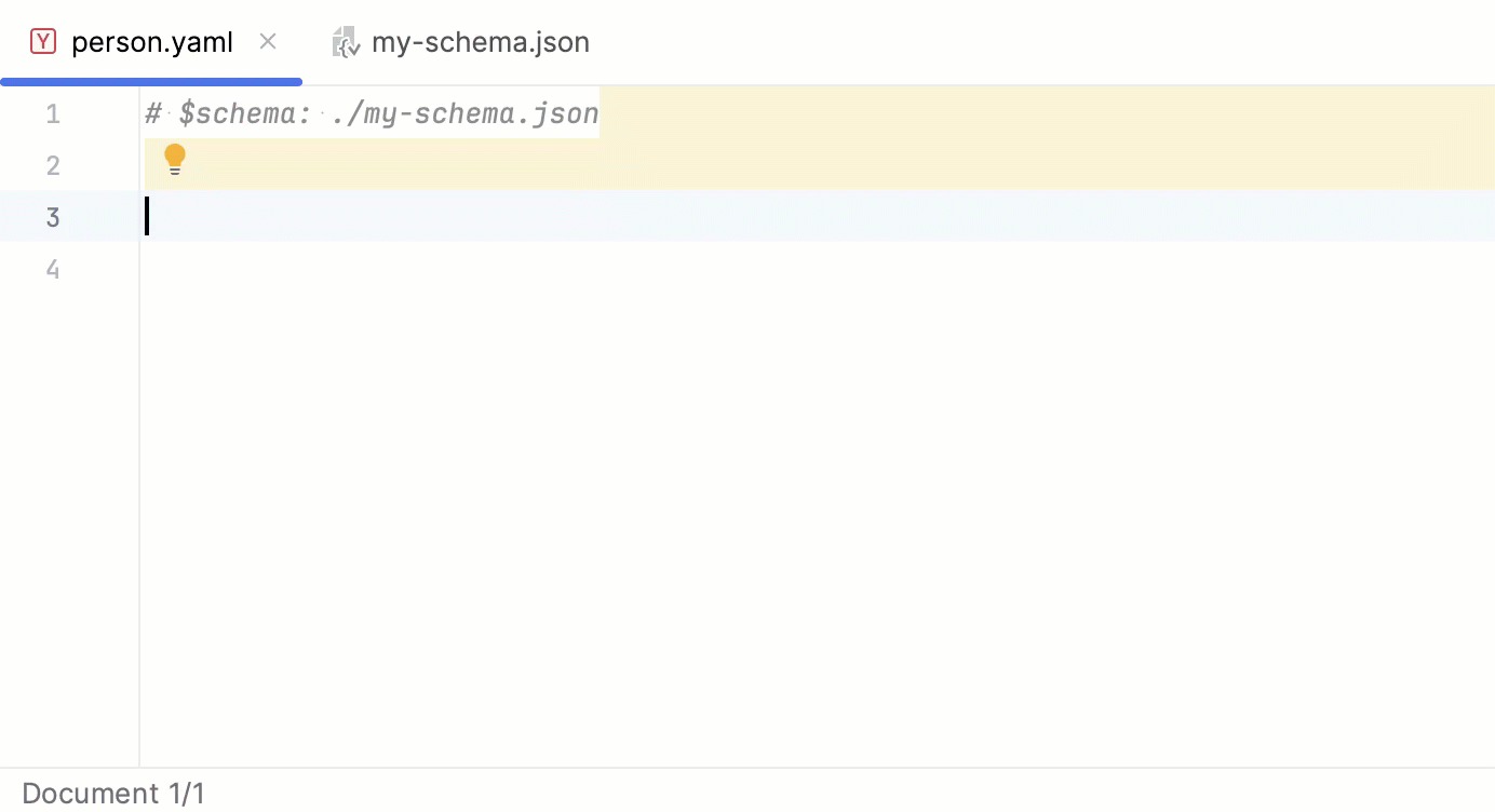 YAML | IntelliJ IDEA Documentation