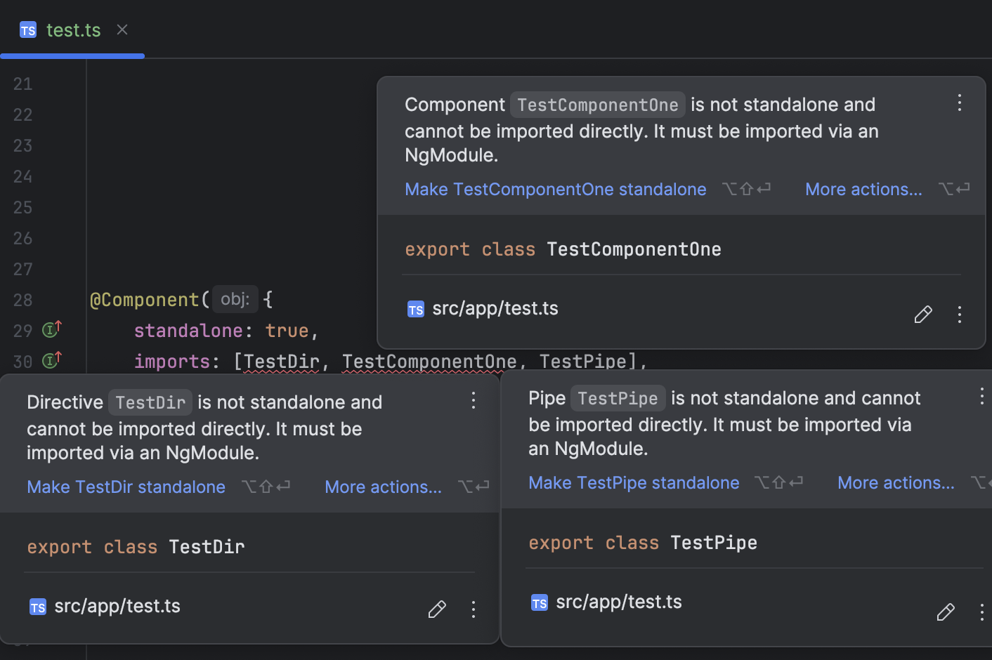 Angular | IntelliJ IDEA 文档