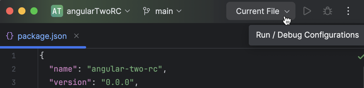 Run And Debug Angular Applications Intellij Idea Documentation