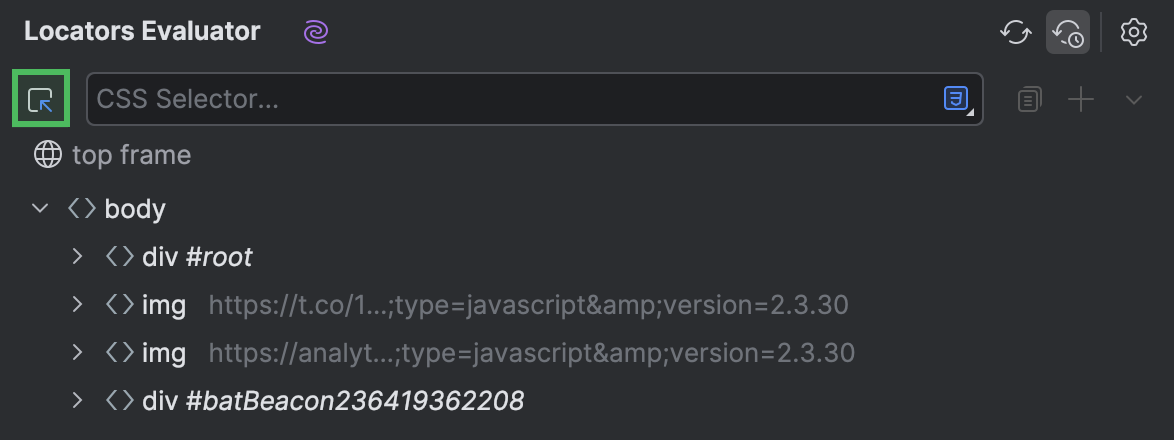 Selenium Page Objects | PyCharm Documentation