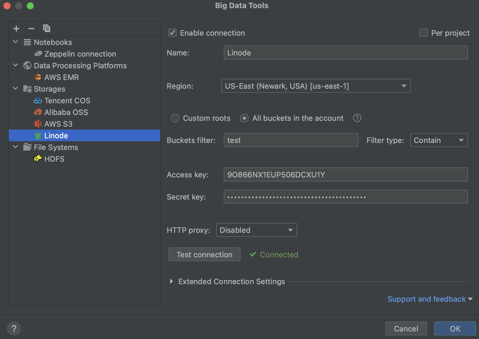 Linode | PyCharm Documentation