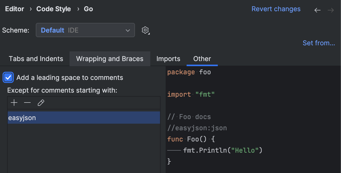 Reformat and rearrange code | GoLand Documentation