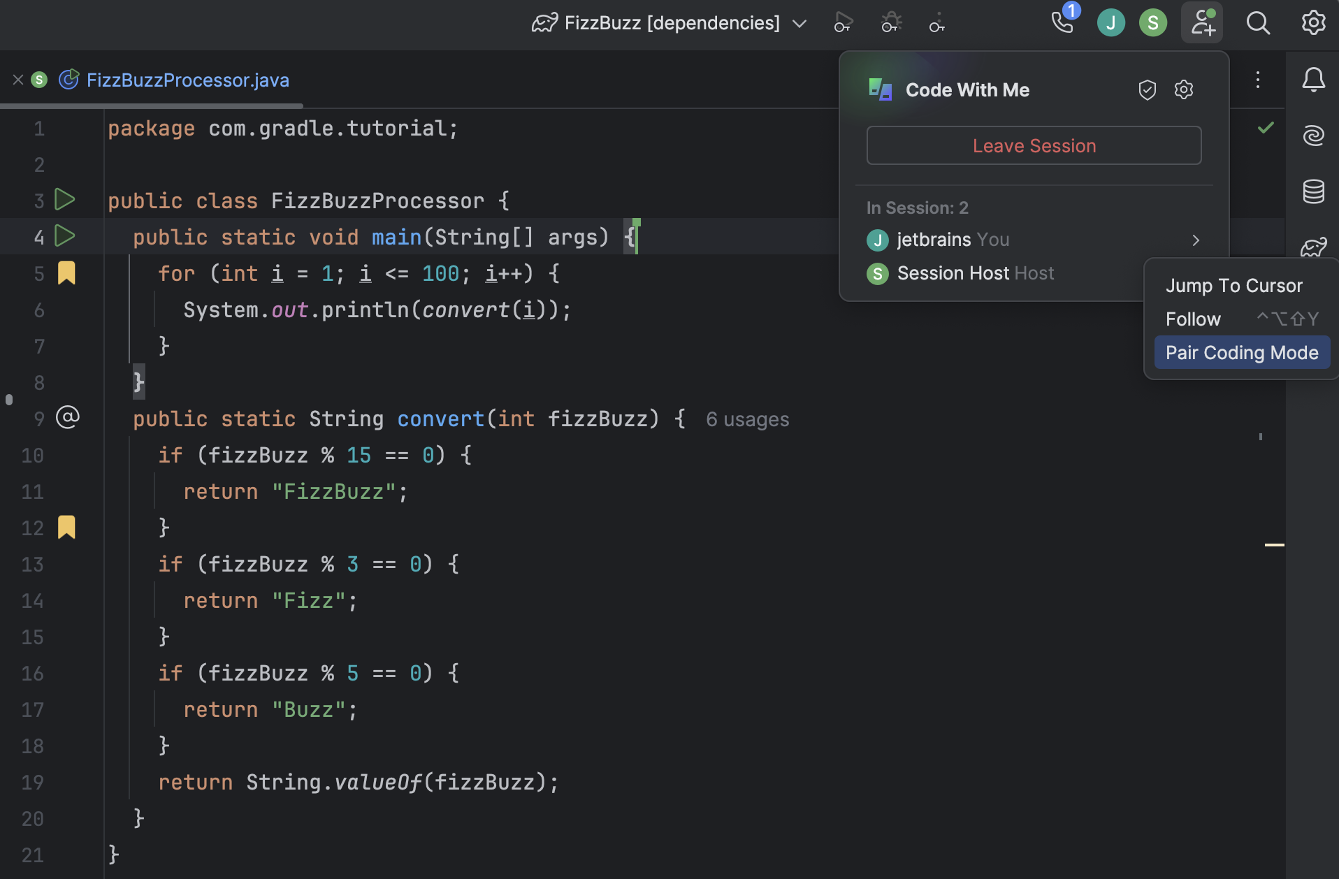 JetBrains Client UI 概览 | IntelliJ IDEA 文档