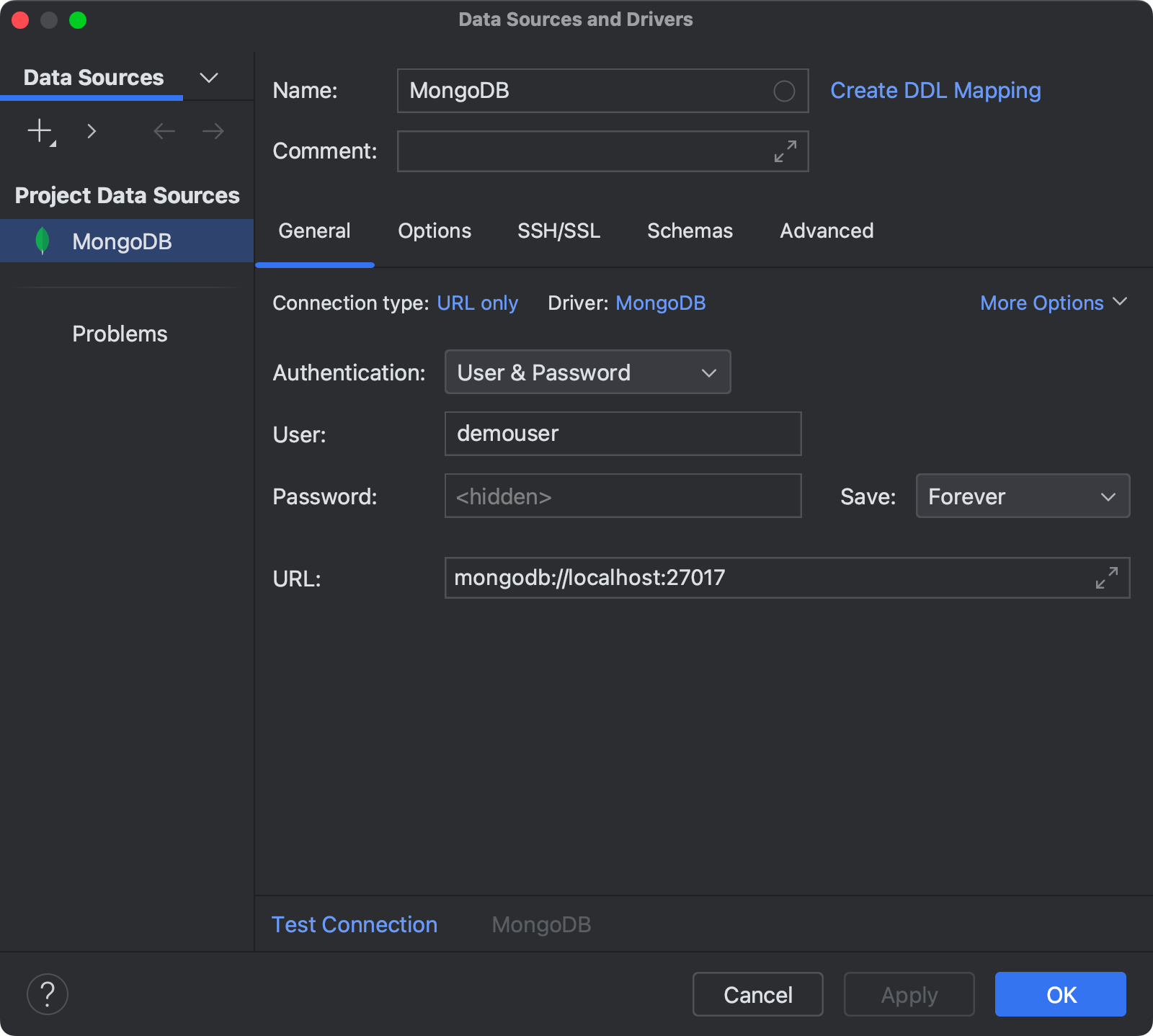 MongoDB | PyCharm Documentation
