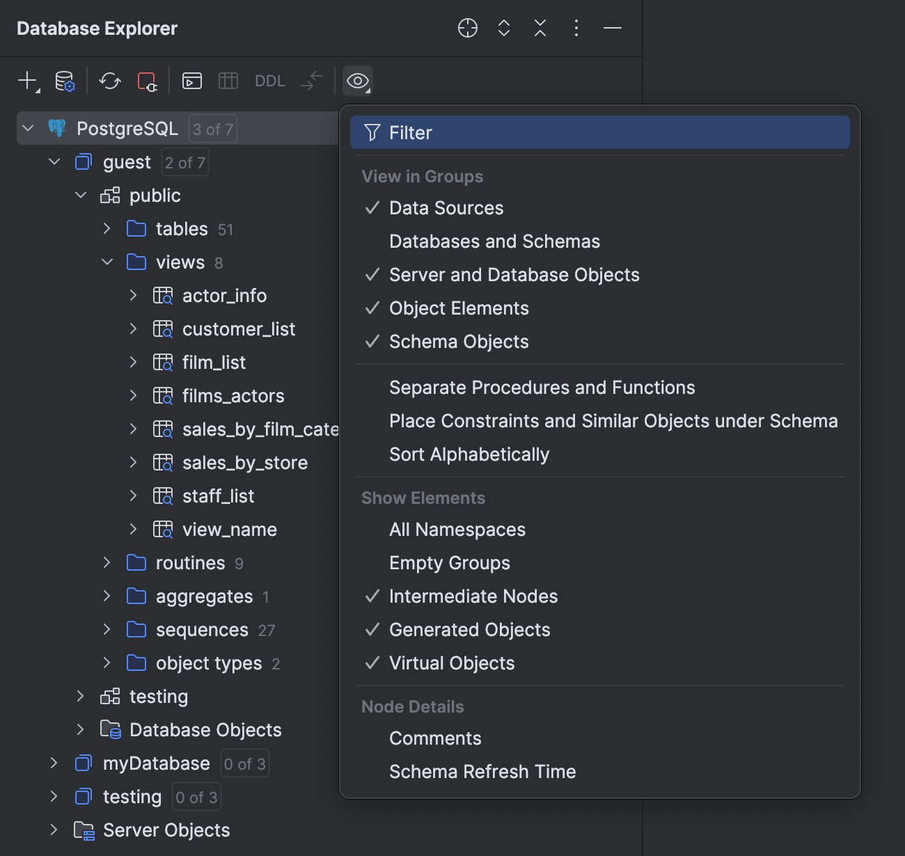Data sources | DataGrip Documentation