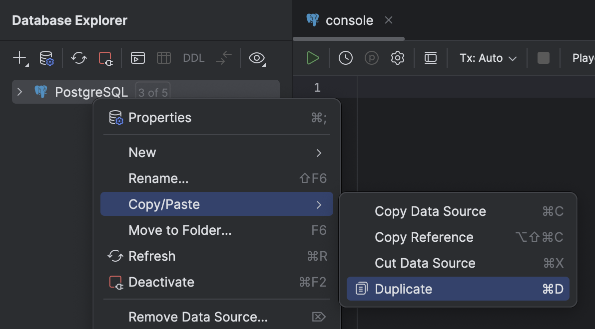 Data sources | DataGrip Documentation