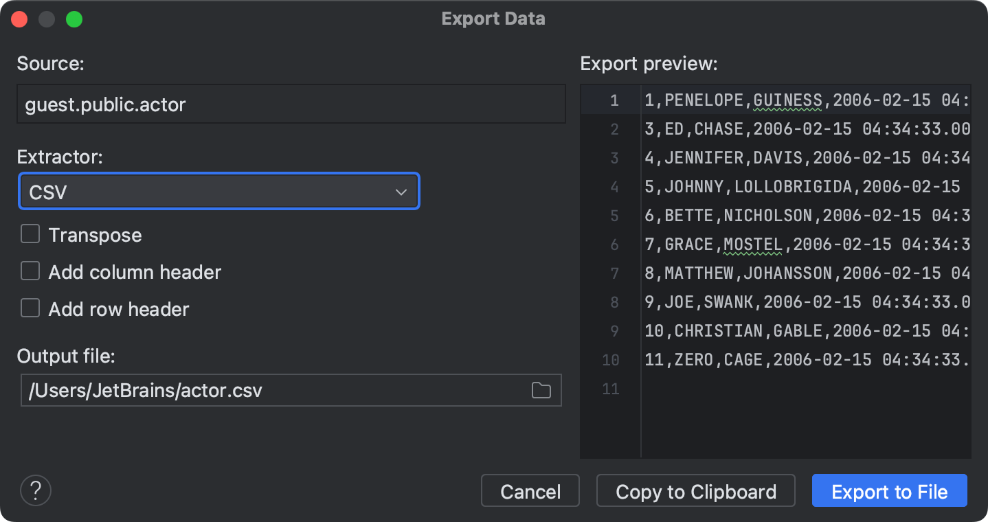 导出 | IntelliJ IDEA 文档