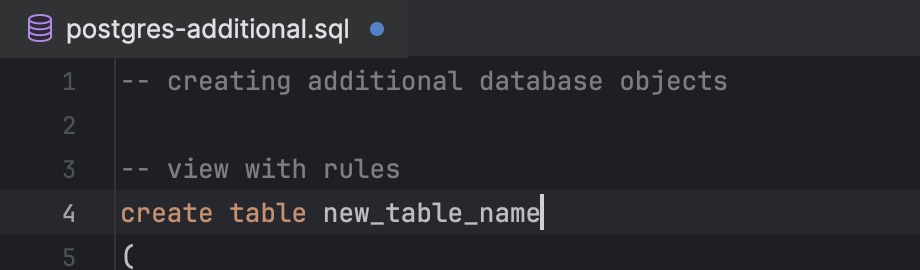 LightEdit mode | DataGrip Documentation