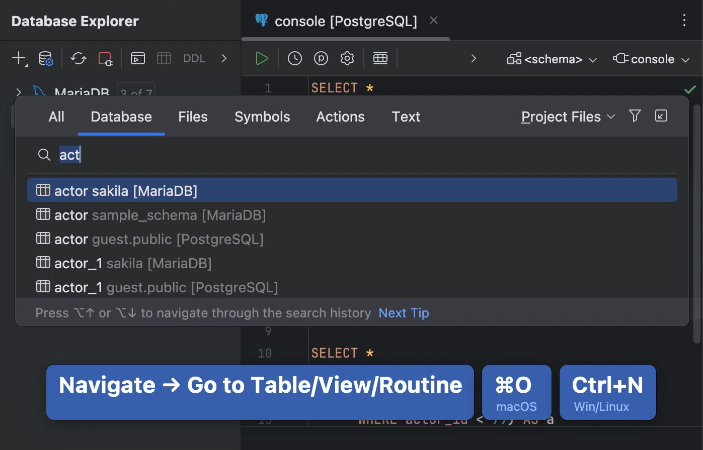 Presentation Assistant | DataGrip Documentation