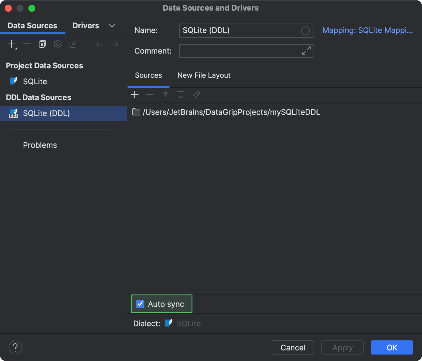 Databases in the Version Control System | DataGrip Documentation