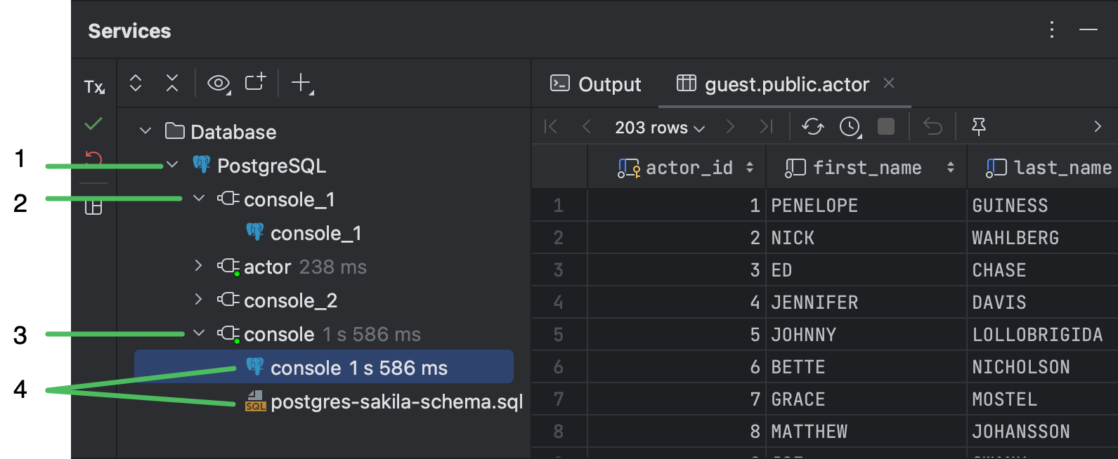 Sessions | IntelliJ IDEA Documentation