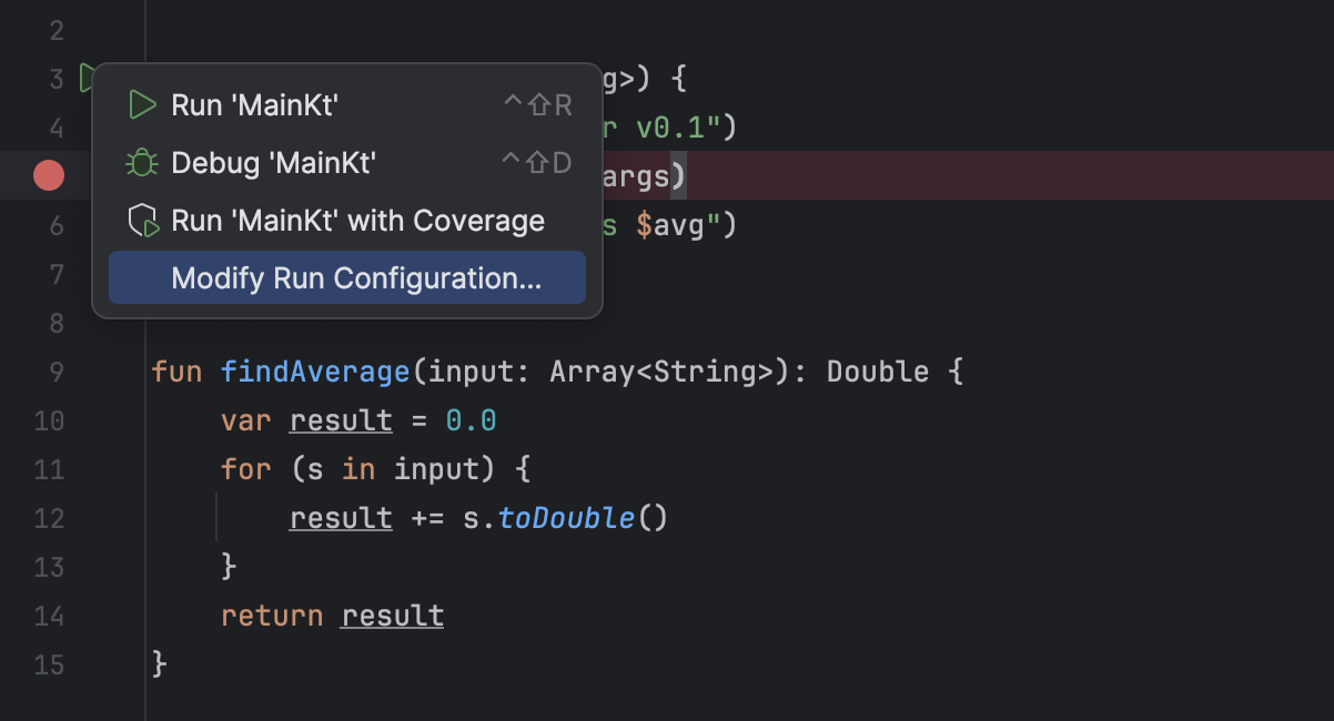 教程：调试您的第一个 Kotlin 应用程序 | IntelliJ IDEA 文档