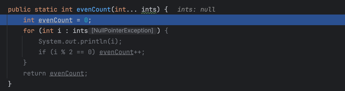 Examine suspended program | IntelliJ IDEA Documentation