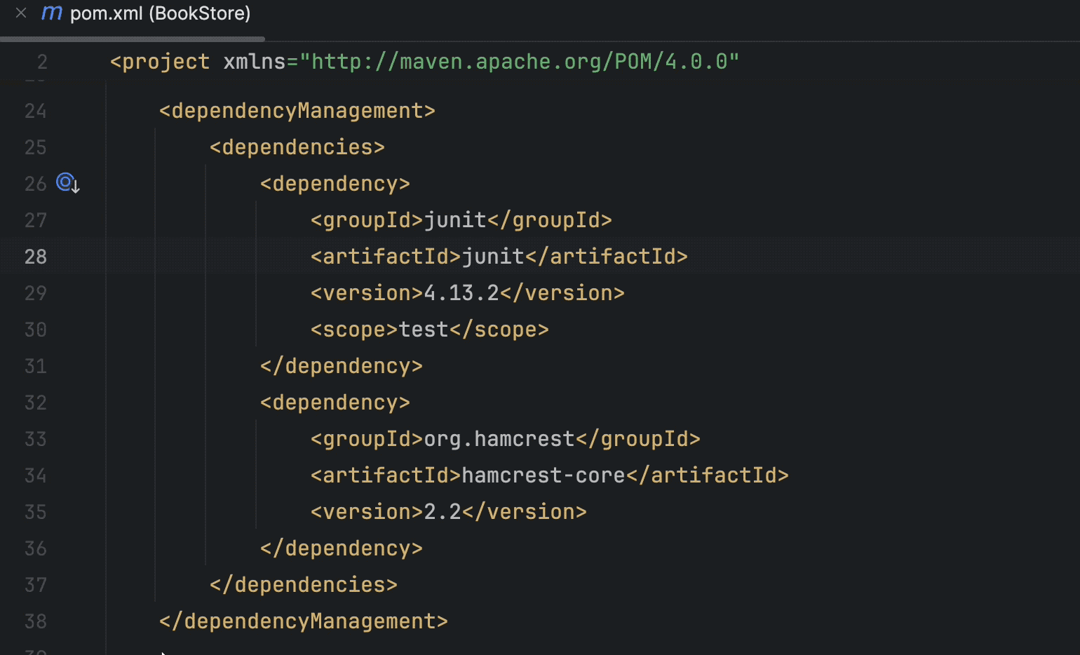 Maven dependencies | IntelliJ IDEA Documentation