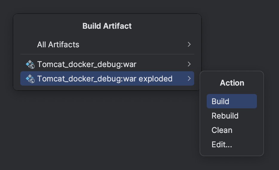 在运行 Tomcat 的容器内部署和调试 Java Web 应用程序 Intellij Idea 文档