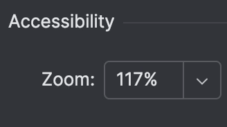 IDE zoom level | IntelliJ IDEA Documentation