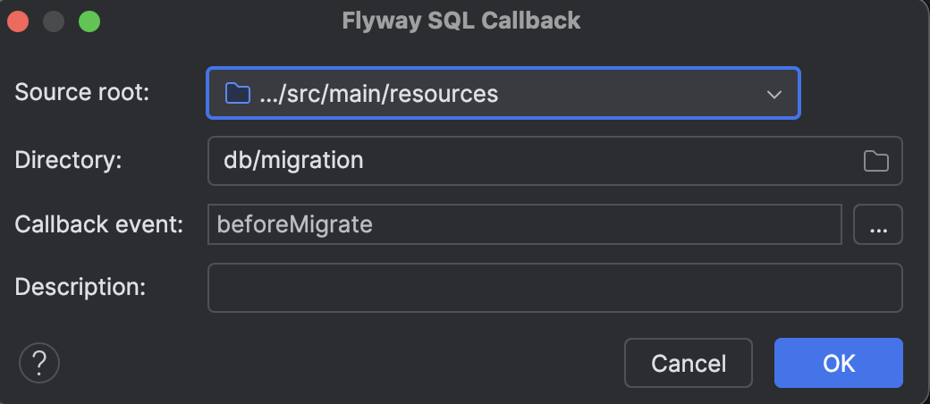 Flyway | IntelliJ IDEA 文档