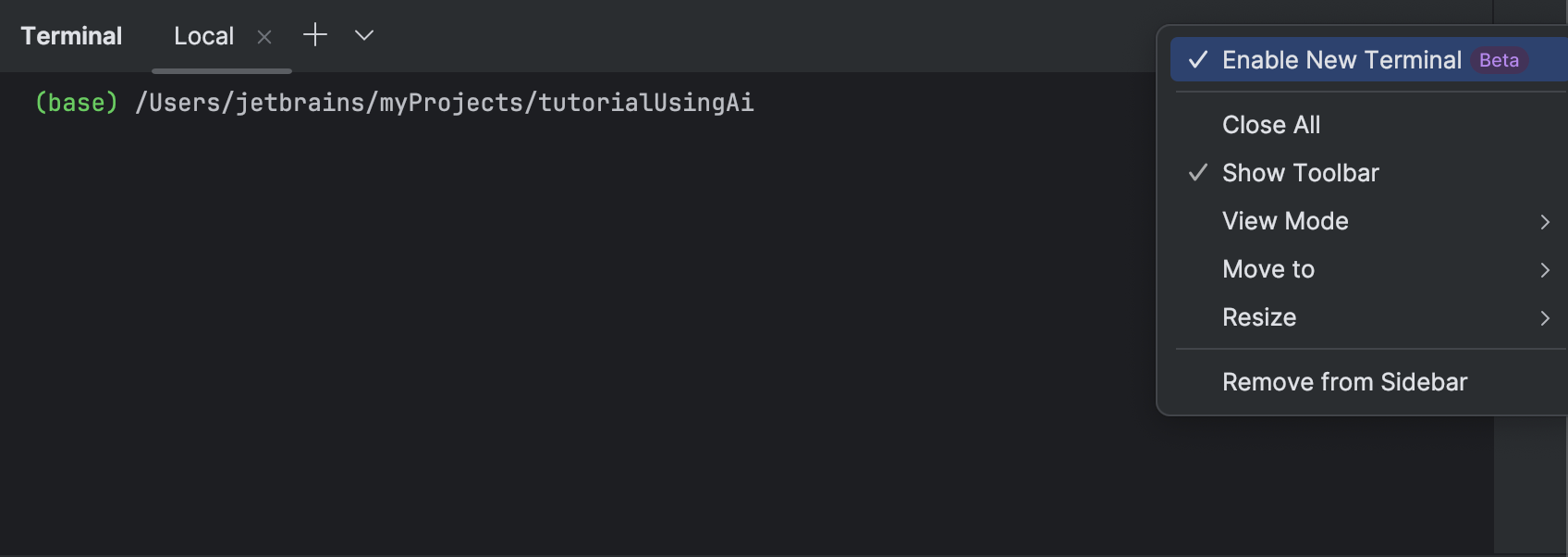 Using AI Assistant to build an application | GoLand Documentation