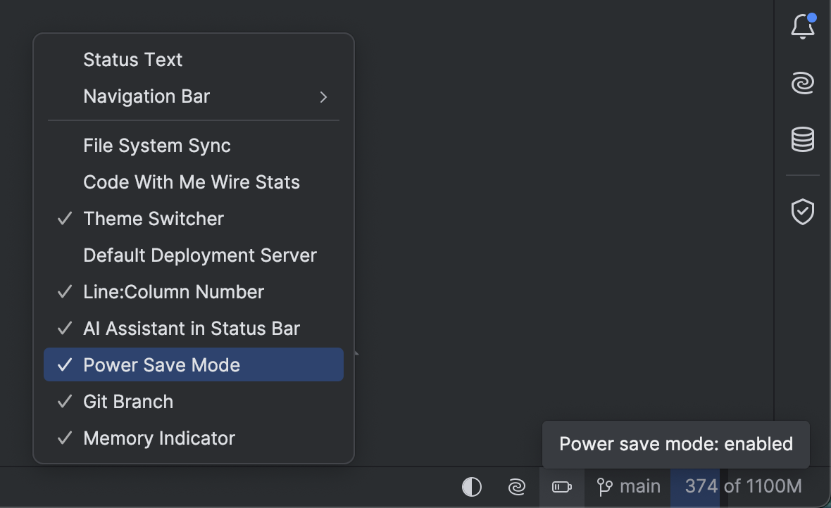 Performance tuning tips | GoLand Documentation