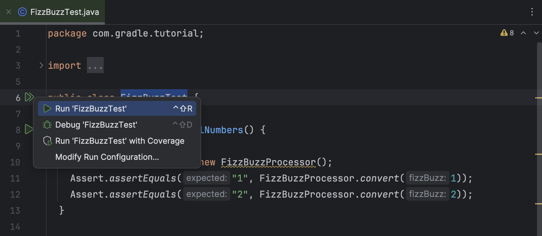 Testing in Gradle | IntelliJ IDEA Documentation