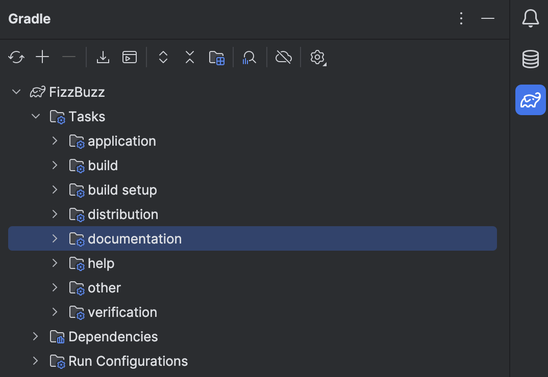 Gradle tool window | IntelliJ IDEA Documentation