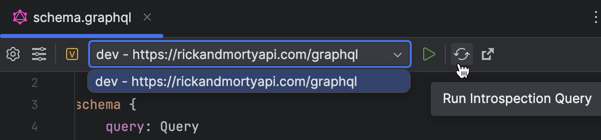 GraphQL | WebStorm Documentation