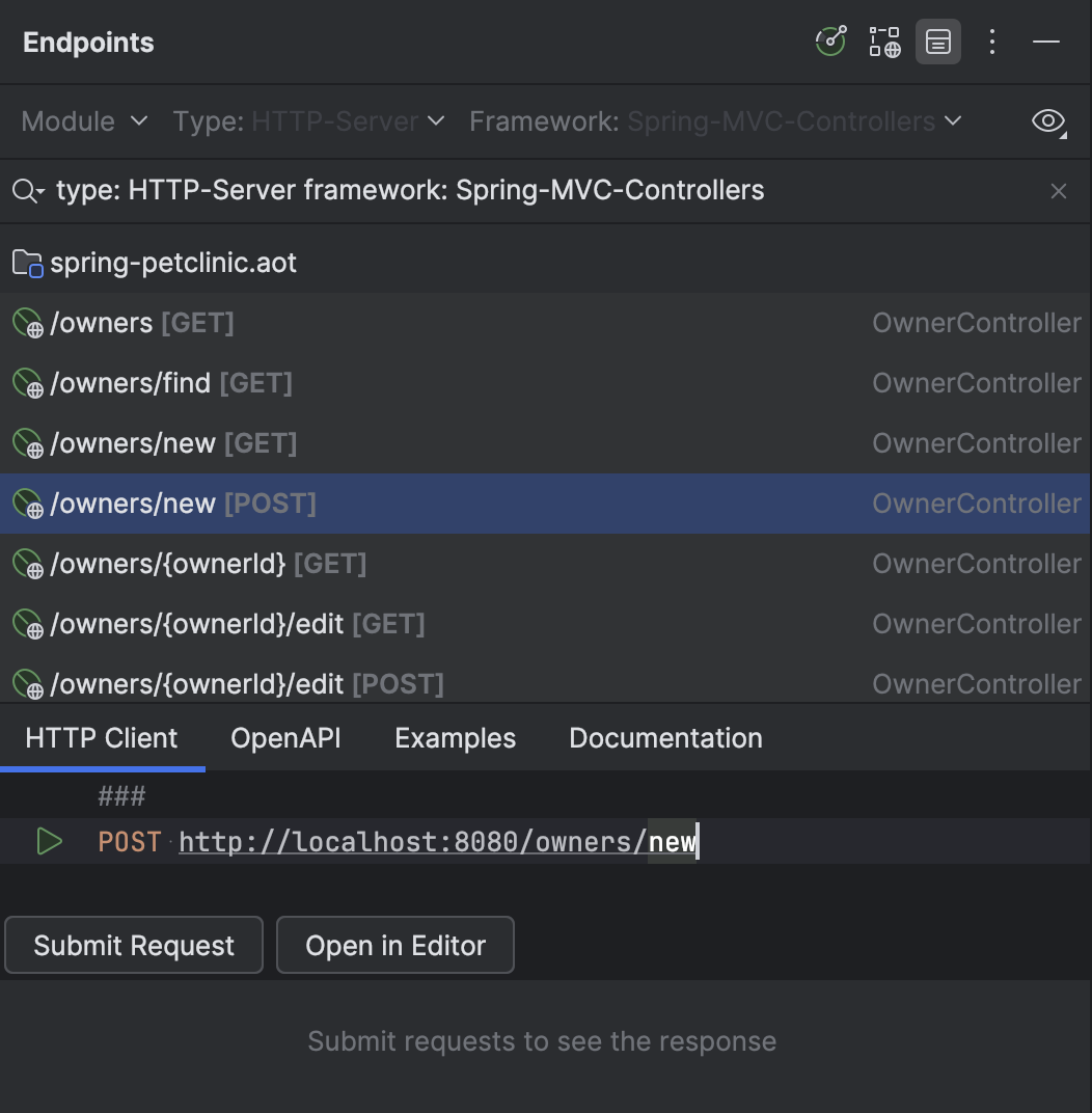 Endpoints tool window | IntelliJ IDEA Documentation Endpoints tool window | IntelliJ IDEA Documentation