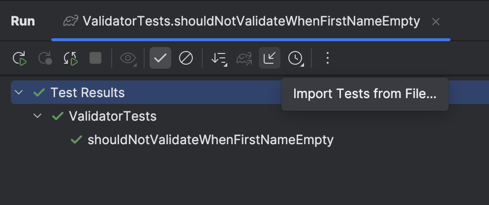 Explore test results | IntelliJ IDEA Documentation